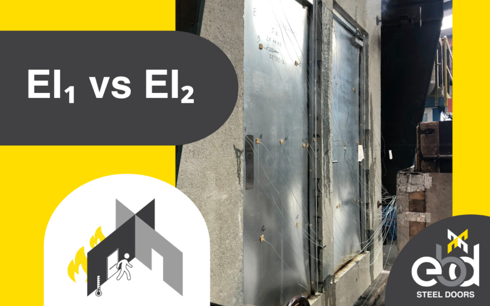 EI1 and EI2 Fire Doors: What's the Difference? | EBD Steel Doors